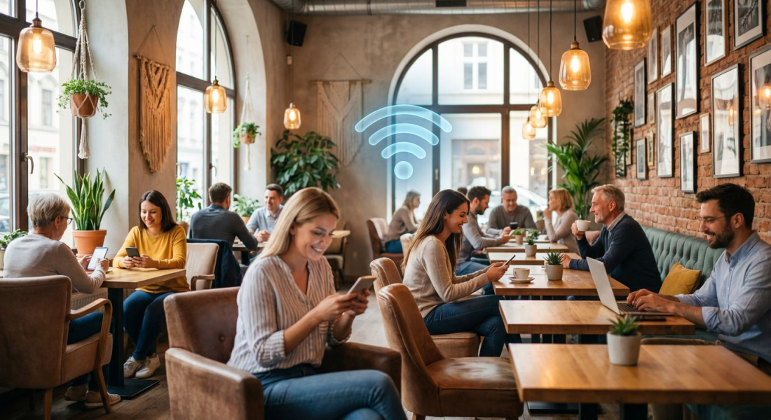 WiFi gratis en bares y restaurantes: GUÍA 2026 para el ÉXITO SocialwiBox